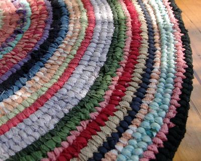 Toothbrush Rag Rug Instructions for Round Rug - one set | eBay