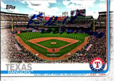 Eric Nadel signed baseball card 2019 Topps Globe Life Park #509 "2023 ...