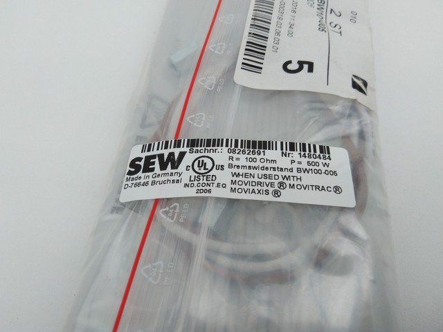 Sew Eurodrive Brake Resistor Bw100-005 BW100005 8262691 0461571 for ...