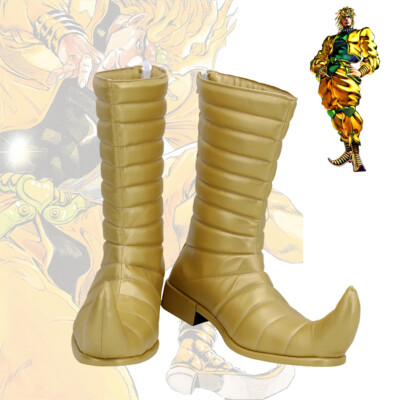 JoJo's Bizarre Adventure Dio Brando Shoes Cosplay Men Boots Ver 1 | eBay