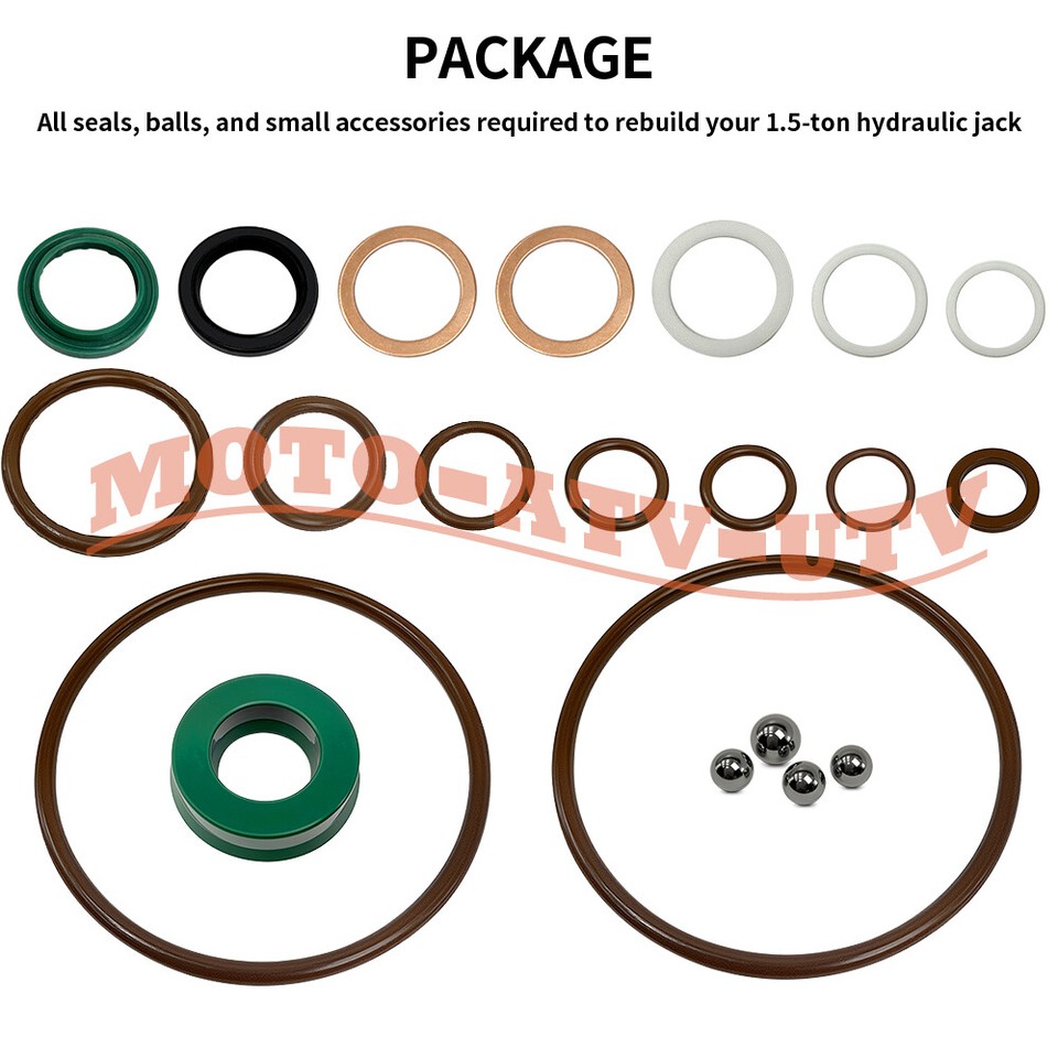 328.12001 328.12002 Floor Jack Seal Kit for Sears Craftsman 1.5 Ton ...