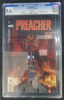 Preacher #1 1st Appearance of Jesse Custer 1995 DC Vertigo CGC 9.6 NM ...