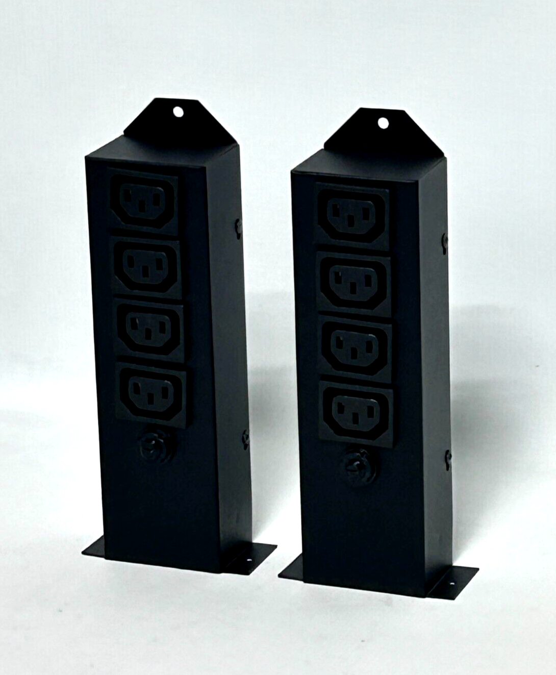 (2) SL Waber model X999-894 Power Strip 4 Outlet Tower & Surge ...