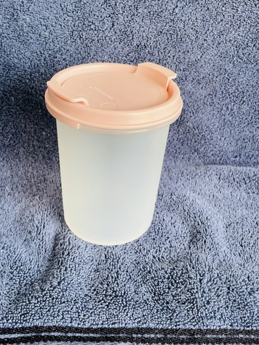 Tupperware #1606 Grated Cheese Shaker Modular Mate#2 with pink lid ...