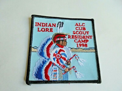 Vintage 1998 BSA Boy Scouts ALC Cub Scout Resident Camp Indian Lore ...