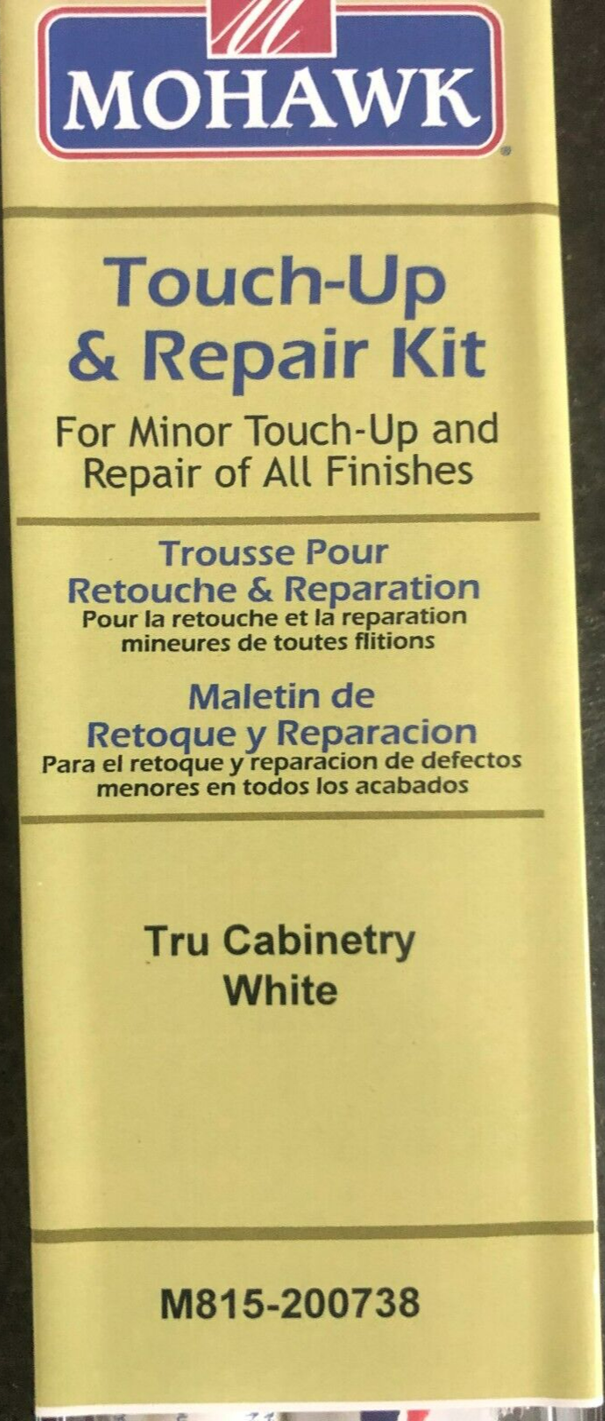 Case of 12 Mohawk Mark Cabinet Touch Up Kit WHITE Marker & Fil (FILL ...