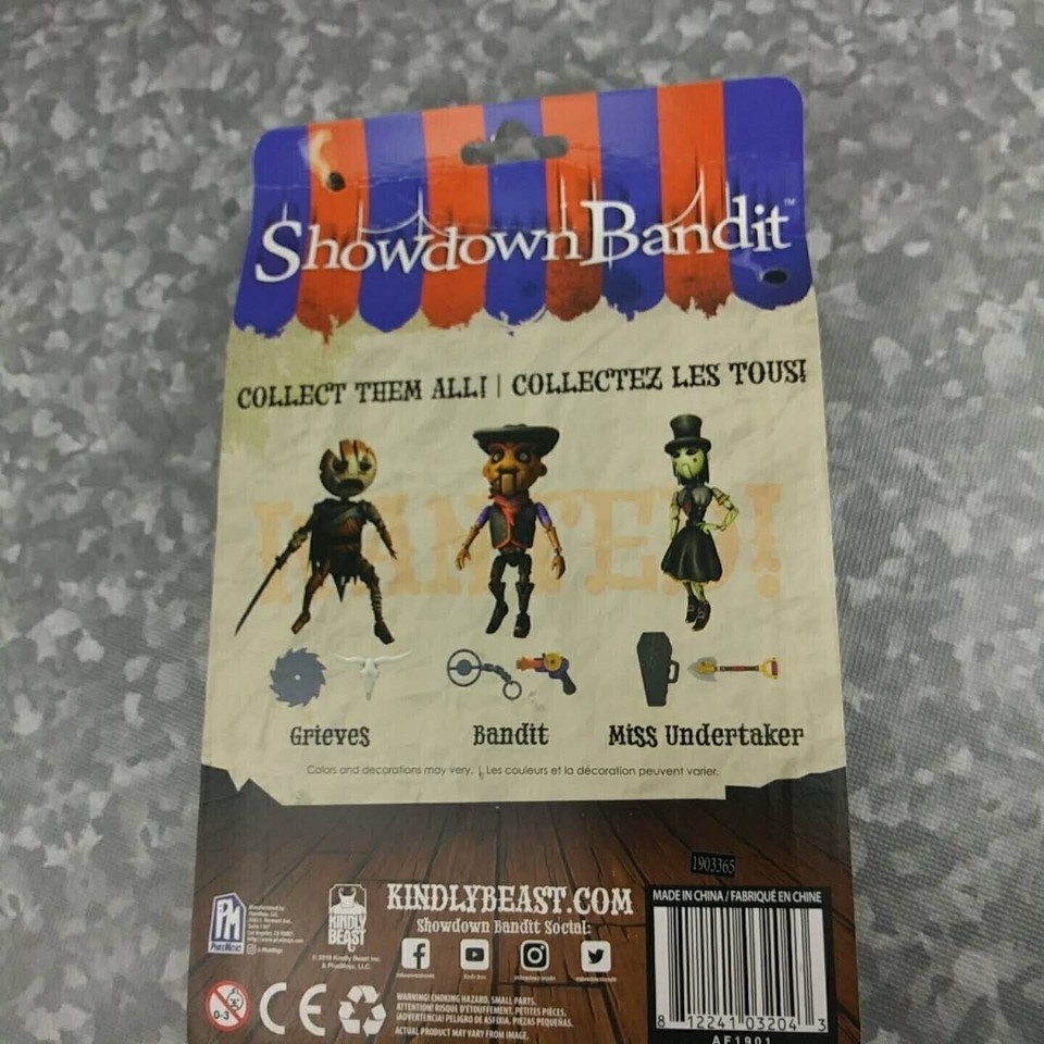 Cowboy Bandit Showdown Bandit Halloween Gift Bag Action Figure Bear ...