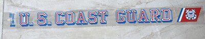 U.S COAST GUARD CAR LOGO WINDOW DECAL STICKER 18” X 1.75” | eBay
