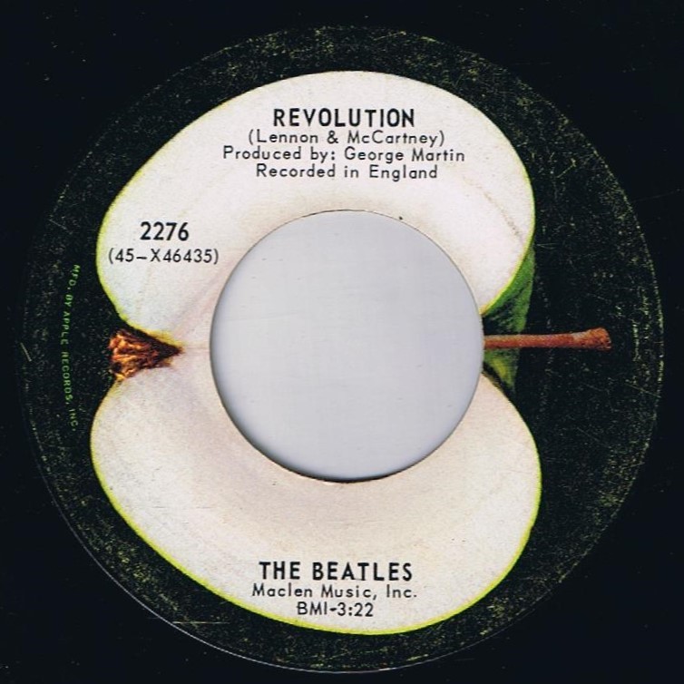 The Beatles Hey Jude 45 rpm Revolution Apple Sleeve | eBay