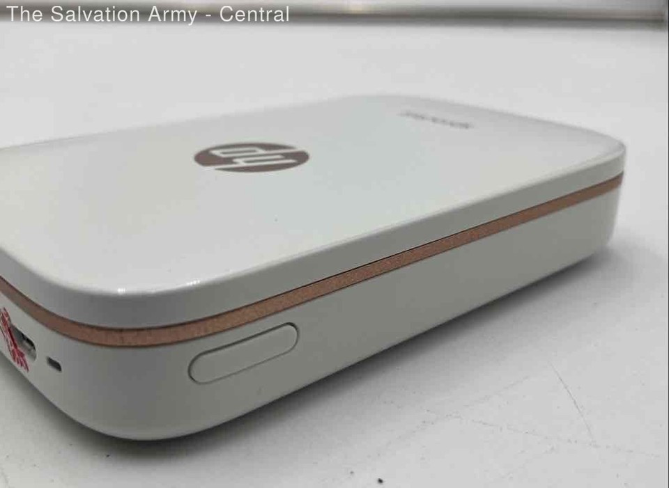 HP Sprocket White Rose Gold Portable Instant Pocket Zink Zero Ink Photo ...