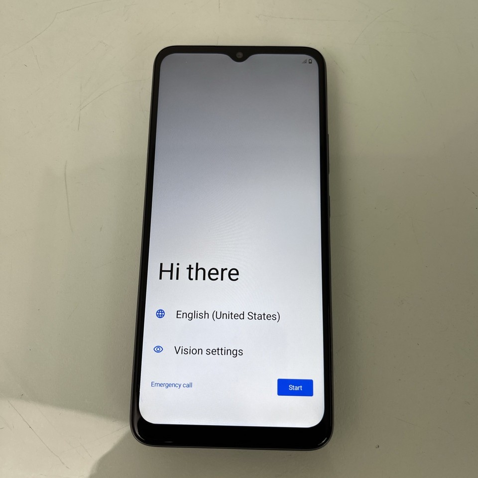 BLU View 5 B160V 64 GB Android Smartphone Tracfone Only Gray -Excellent ...