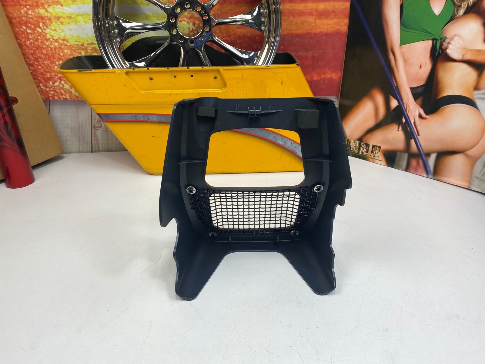 OEM CVO🔥17-24 Genuine Harley Touring Street Glide Chin Spoiler Oil ...