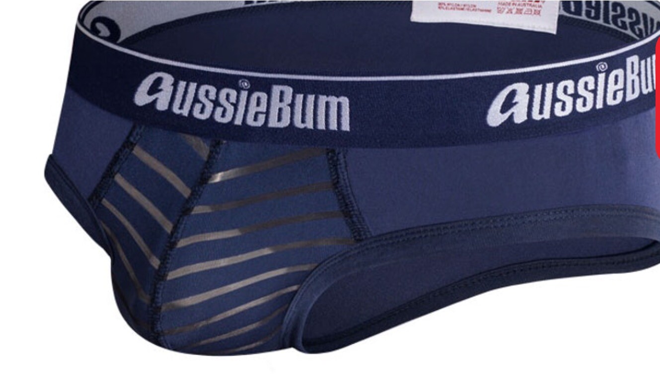 AUSSIEBUM Authentic, Genuine "SLINK SIN" Peek a Boo Pouch Navy Blue ...