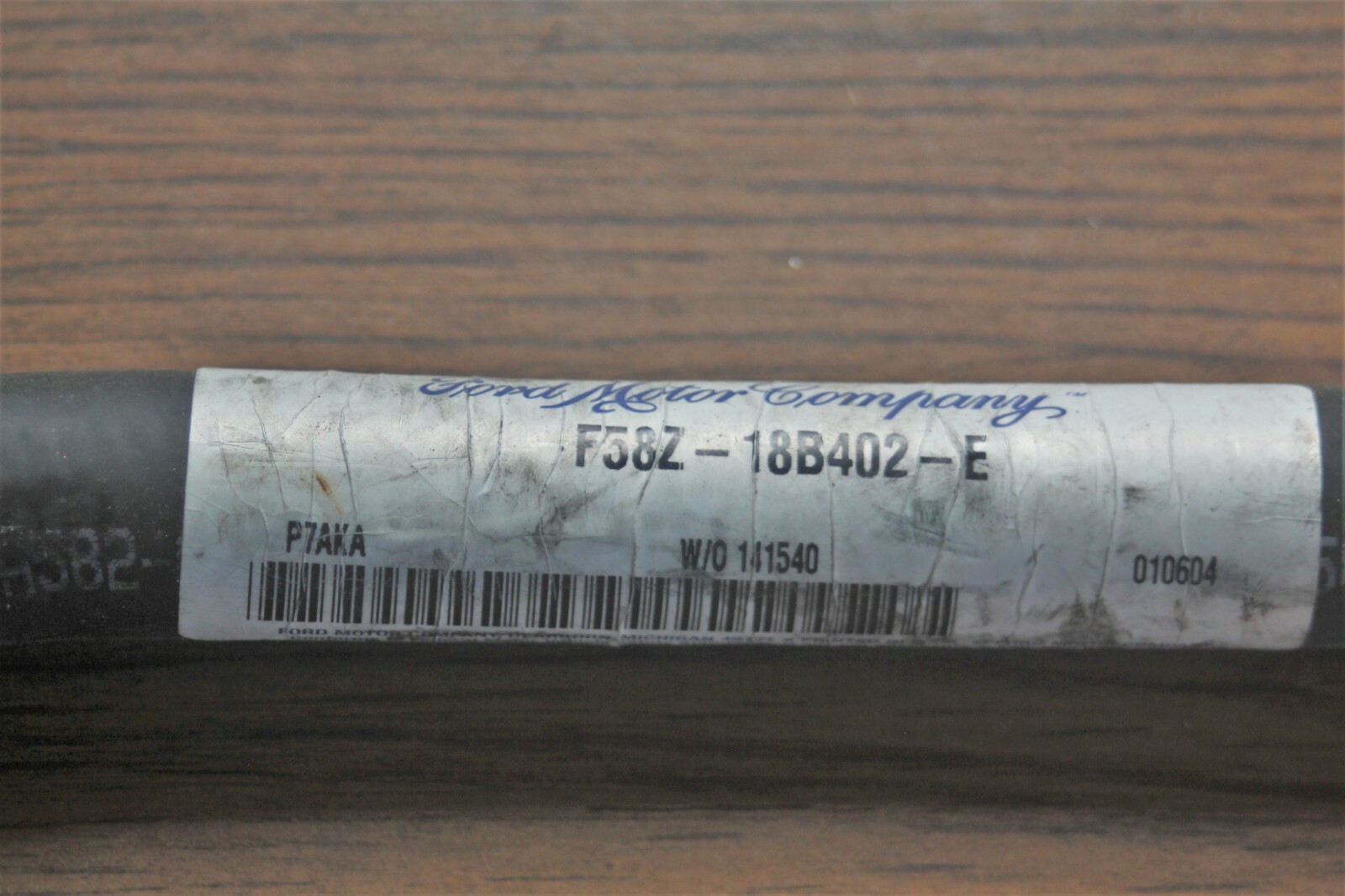Ford Water Heater Tube F58Z-18B402-E | eBay
