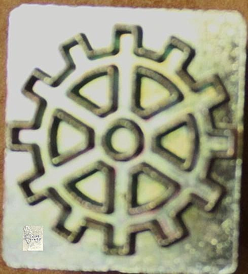 3d Gear Stamp 8653-00 Tandy Leather Steampunk Sprocket Stamping Tool ...