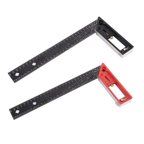 Multifunctional Right Angles Ruler Woodworking Ruler Angles Measuring ...