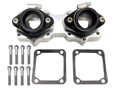 Banshee 30mm Carb Intake Manifolds One Piece Billet Manifold Intakes ...