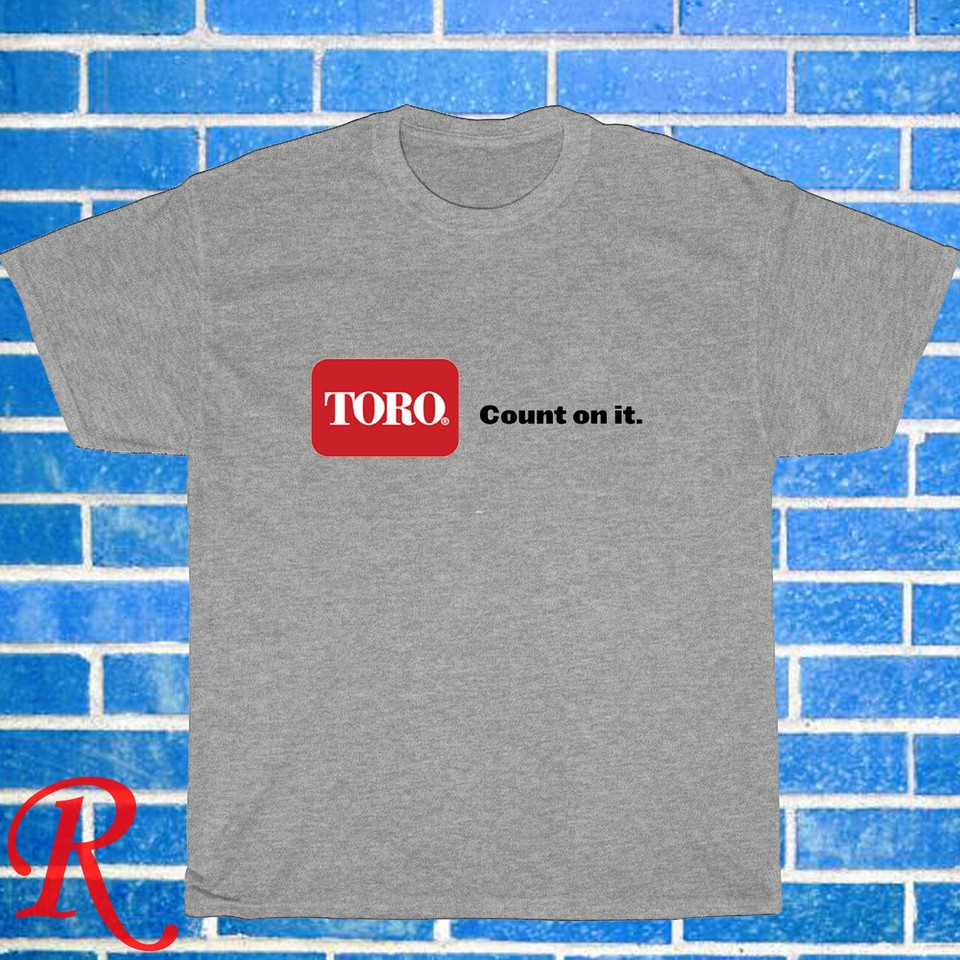 New Toro Count On It Logo Black/Grey/Navy/White Size S-5XL Unisex T ...
