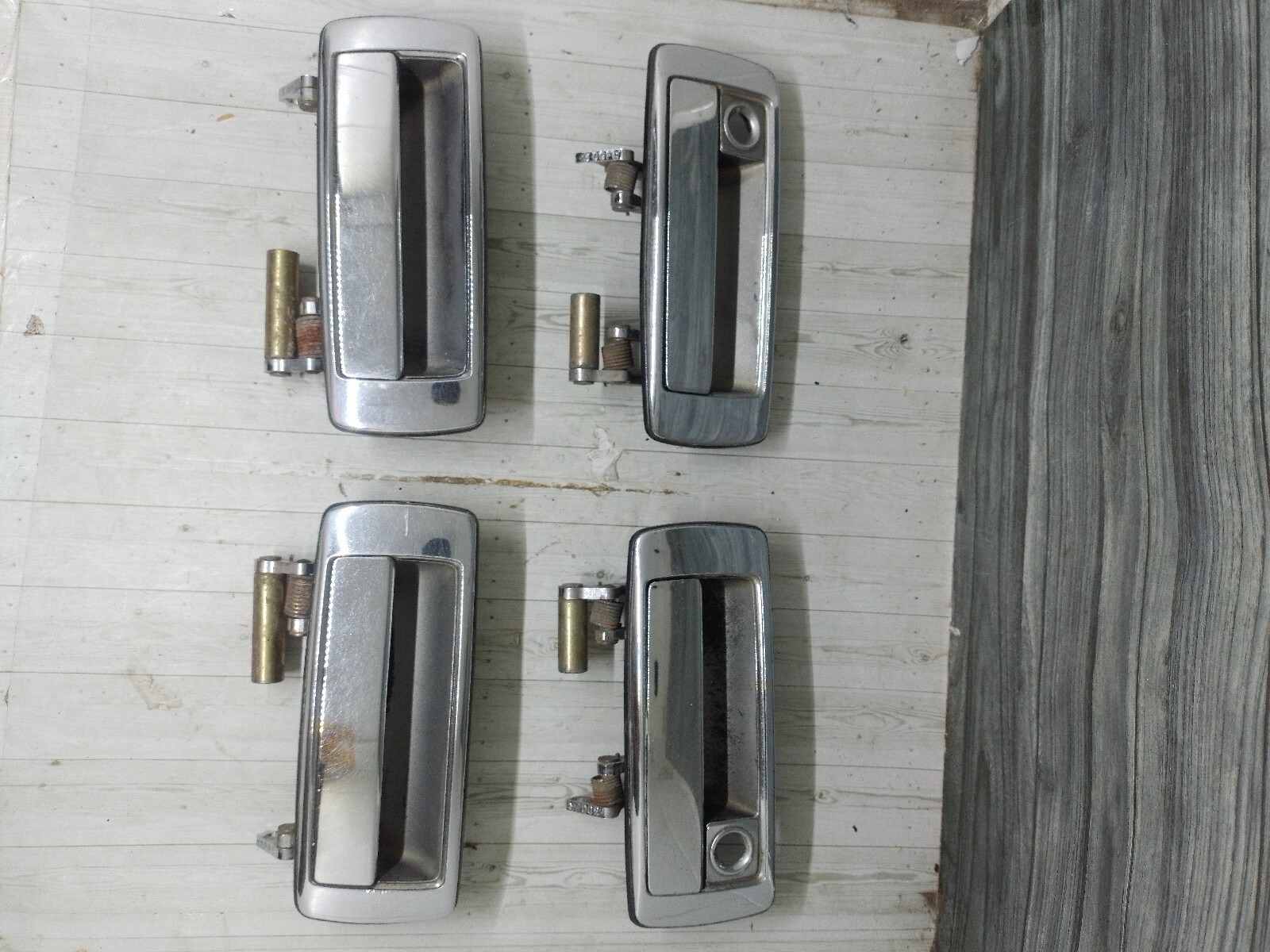 Vintage Pair Door Handle RH/RL Front Rear Fits For Toyota Crown 92 NOS ...