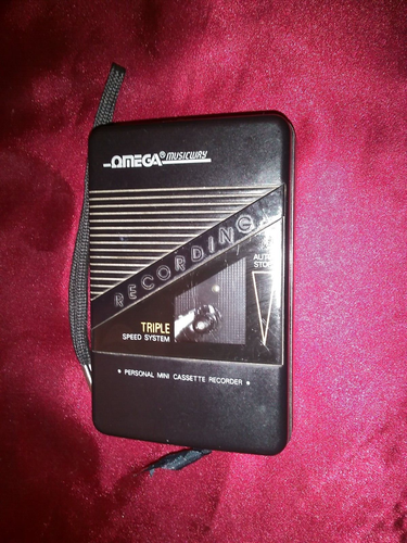 Omega Voice Reporter, Portable Mini Cassette Recorder, No Attachments ...