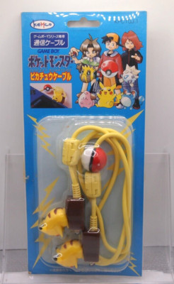 Pokemon Pikachu Link Cable for Game Boy Color Pocket Retro Rare ...