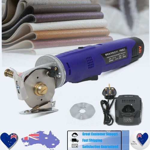Electric Cloth Cutter Fabric Cutting Machine Shear Rotary Electric ...