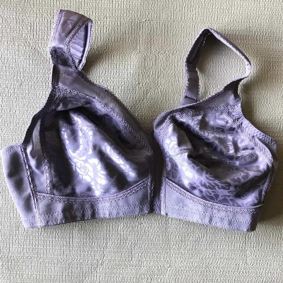 Playtex 18 Hour 4693 Ultimate Shoulder Comfort Warm Steel Bra Sz 38C ...