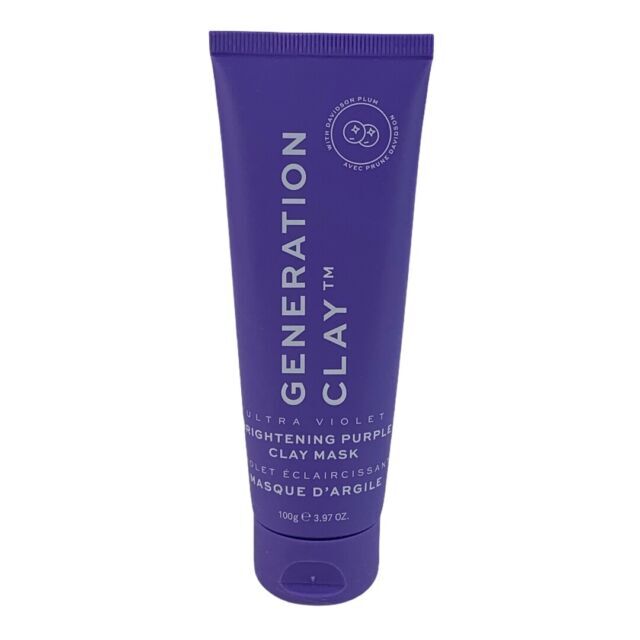 Generation Skin Generation Ultra Violet Brightening Purple Clay Mask ...