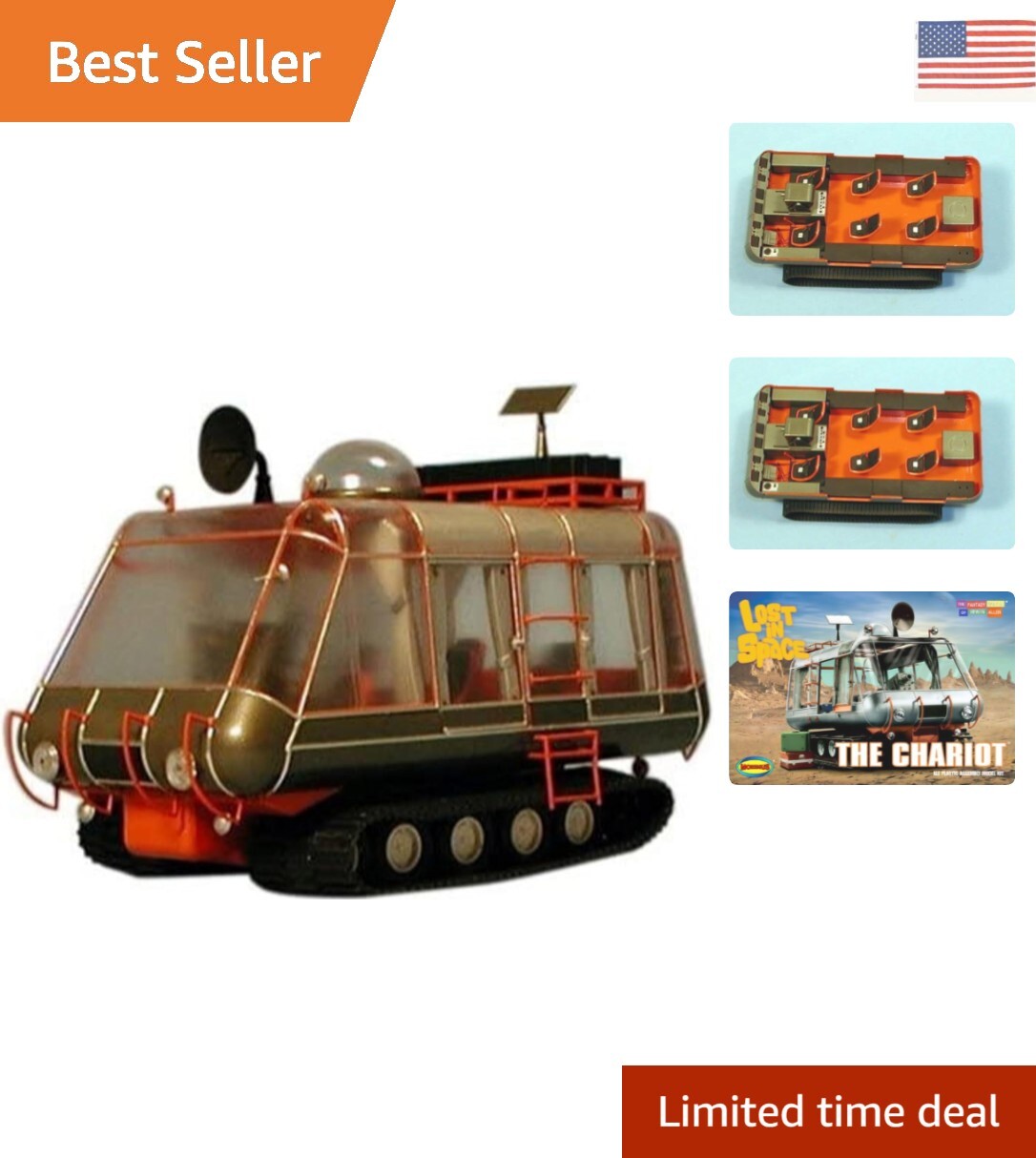 Lost in Space Chariot Model Kit - 1/24 Scale - Detailed Interior ...
