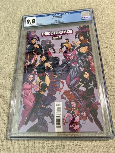 Hellions 13 Psylocke Dauterman Variant CGC 9.8 X-Men Captain Britain Kwannon | eBay