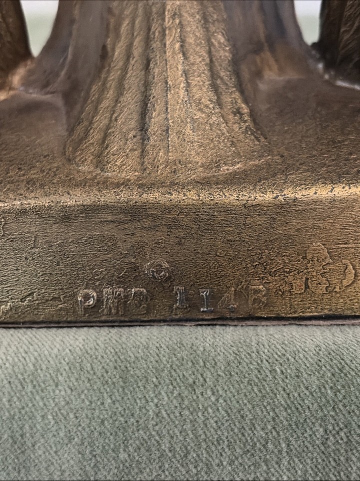 Vintage Bald Eagle Bookend/Paperweight Philadelphia Manufacturing Co ...