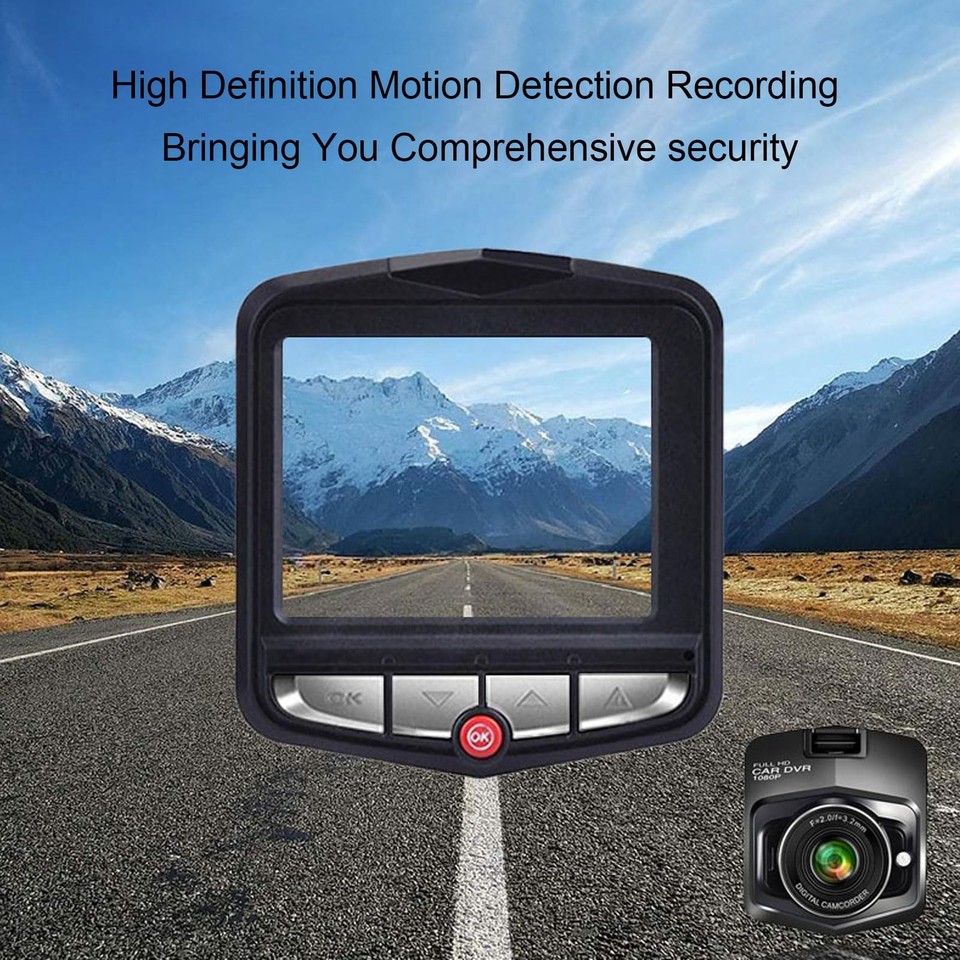 1080P Dash Cam, Full HD Dashboard Camera Front and Rear, 2.2in Display ...