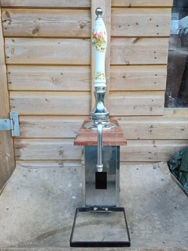 BEER HAND PULL PUMP TAP FONT MASONS SHAKESPEARE CASK CRAFT PUB HOME BAR ...