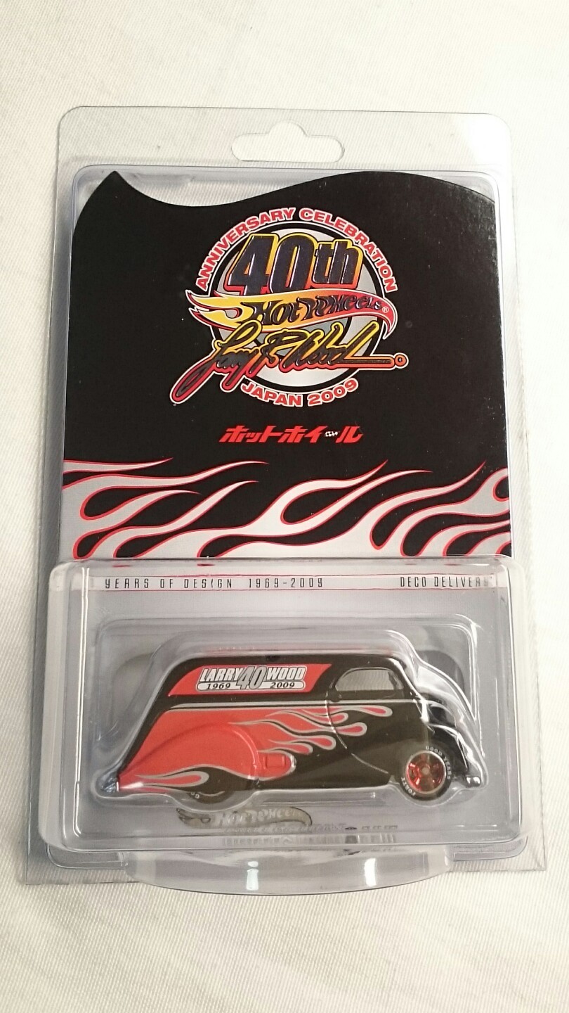 HOT WHEELS RLC DECO DELIVERY JAPAN 2009 LARRY WOOD 40 YEARS DESIGN 1907 ...