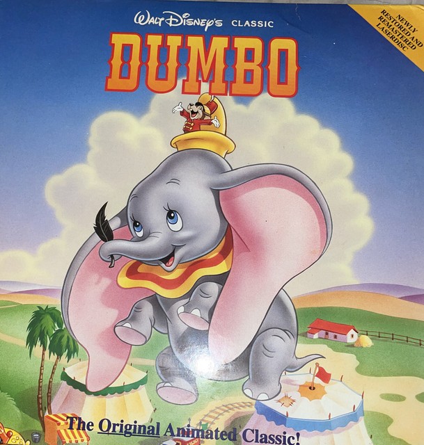 Dumbo Laserdisc LD 024 as Walt Disney Masterpiece for sale online | eBay