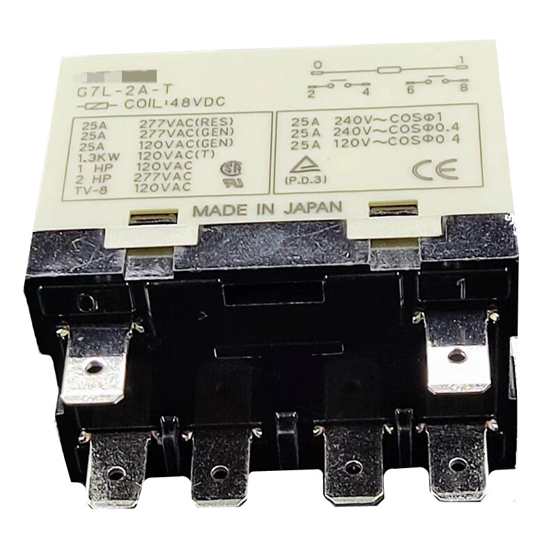 1PC G7L-2A-T 48VDC Power Relay 25A 277VAC 6Pins | eBay