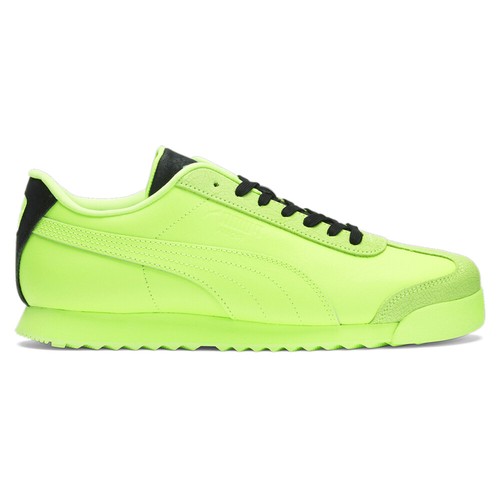 PUMA Roma Spring Break Lace Up Mens Green Sneakers Casual Shoes ...