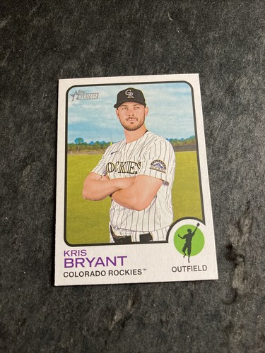 2022 Topps Heritage High Number Kris Bryant Card | eBay