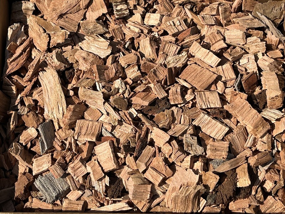 (6 lbs) Cherry Wood Chips - Pit BBQ Smoking Grilling Cooking Smoker ...