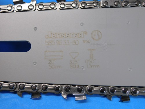 20" BAR & CHAIN .325 FOR JONSERED 45 49 50 51 52 2054 2055 2063 2141 ...