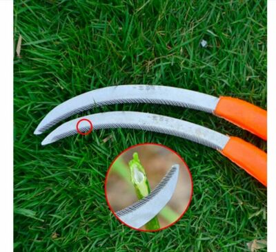 Sharp Alloy Sickle Portable Steel Tooth Agriculture Farm Crops Grass ...