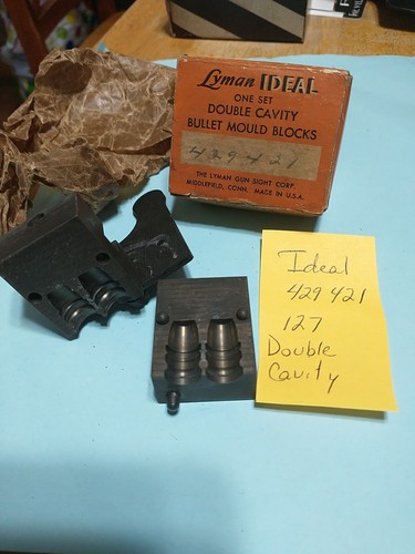 IDEAL DOUBLE CAVITY MOLD #429421 127 RELOADING MOULD VINTAGE | eBay