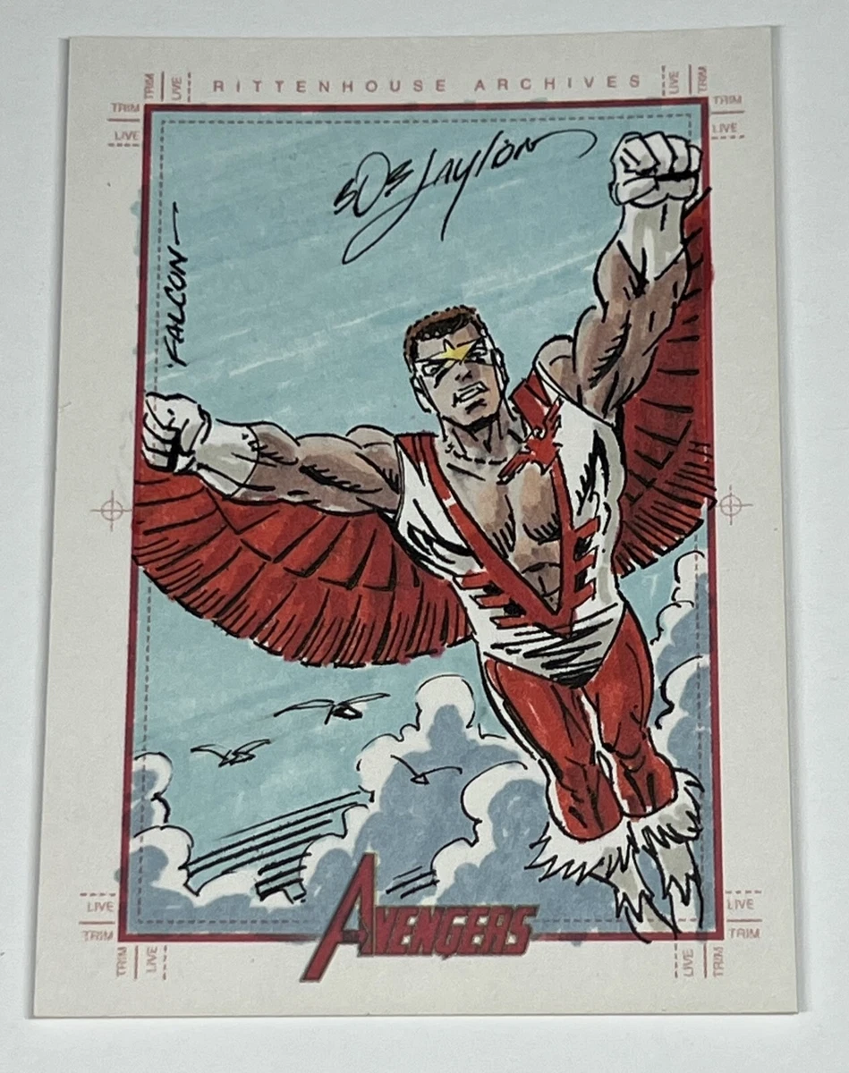 Marvel Falcon Sketch