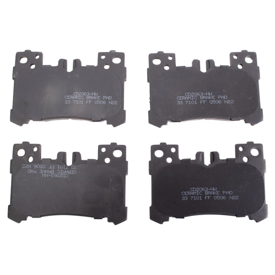 Rear Brake Pads Ceramic For 2018-2020 Lexus LC500 LC500h LS500 2019 ...