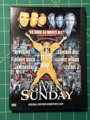 Any Given Sunday (Director's Cut) (DVD, 1999) 883929089017| eBay