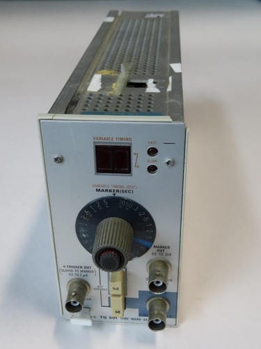 *UNTESTED*TEKTRONIX TG501 TIME MARK GENERATOR MODULE TM500 SERIES PLUG ...