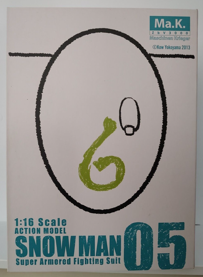 SAFS MA.K. FIREBALL 05 SNOWMAN MASCHINEN KRIEGER 1/16 ACTION FIGURE NEW ...