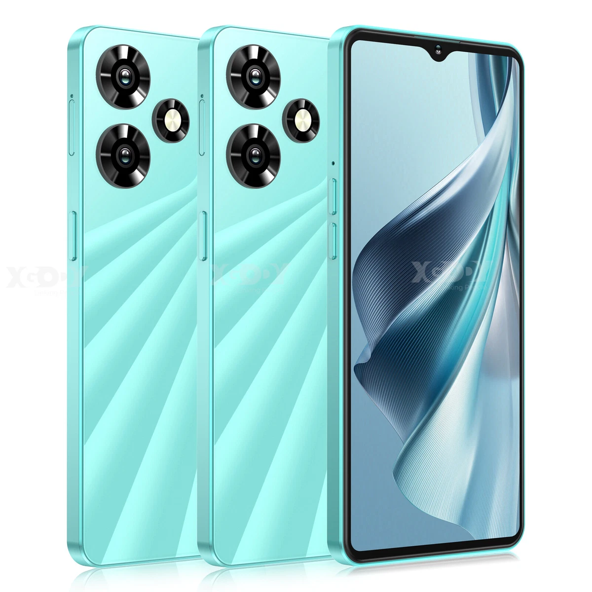 6.6 Inch Android Unlocked Smartphone For T-Mobile Cell Phone Dual SIM ...