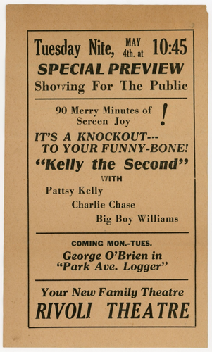1936 Kelly The Second Big-Boy Williams Movie Handbill Flyer #8I | eBay