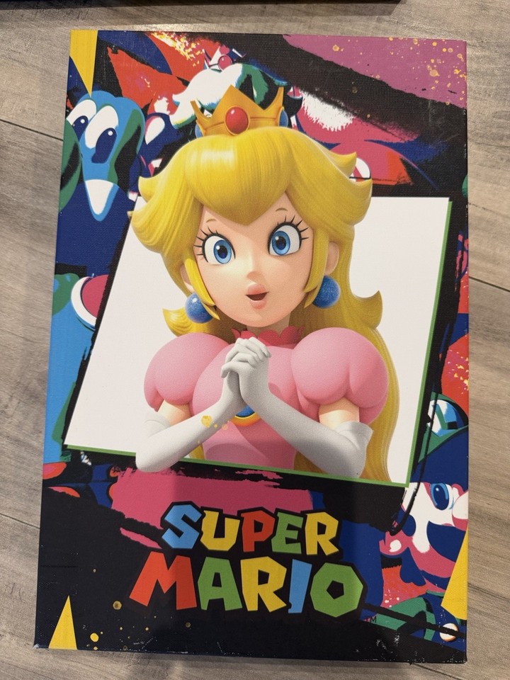 Set Of 4 Super Mario Bros Canvas Wall Frames | eBay